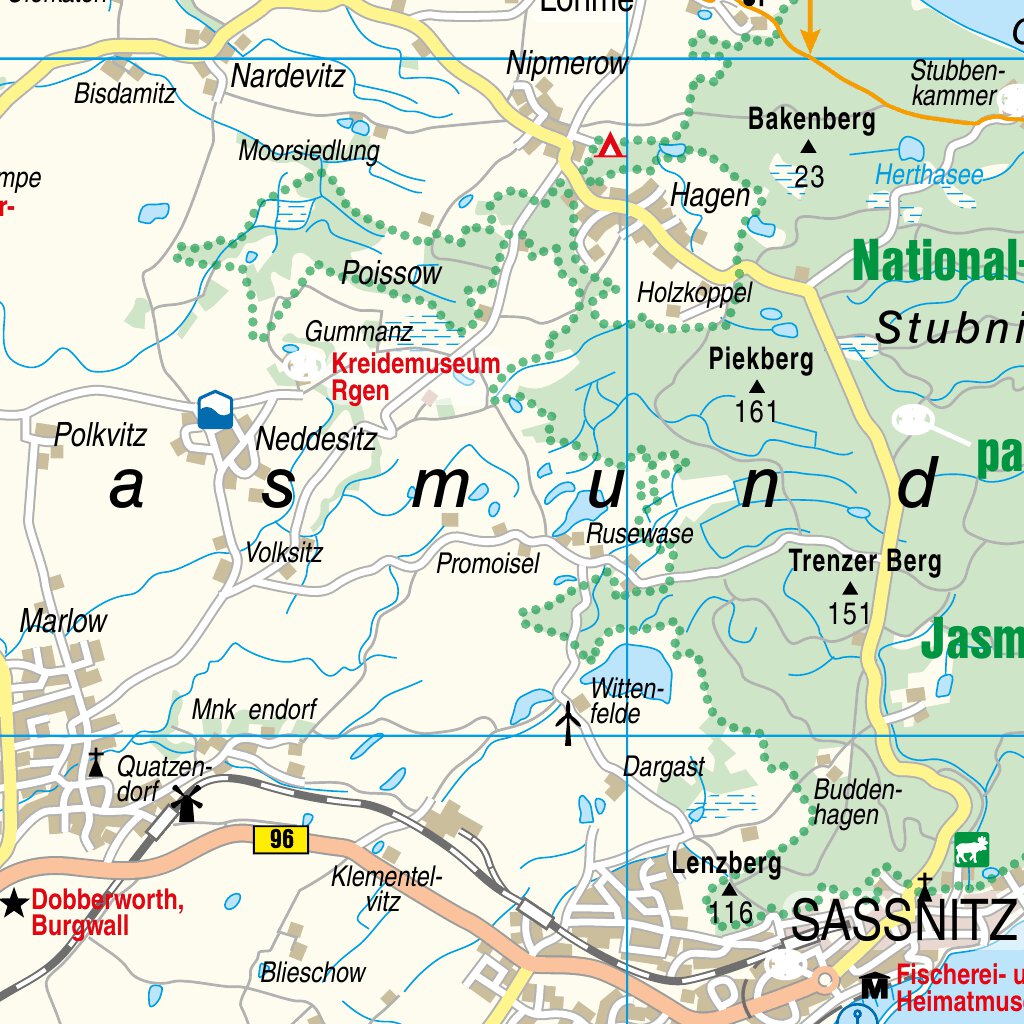 Islandmap Ruegen 2020 Map by Reise Know-How Verlag Peter Rump GmbH ...