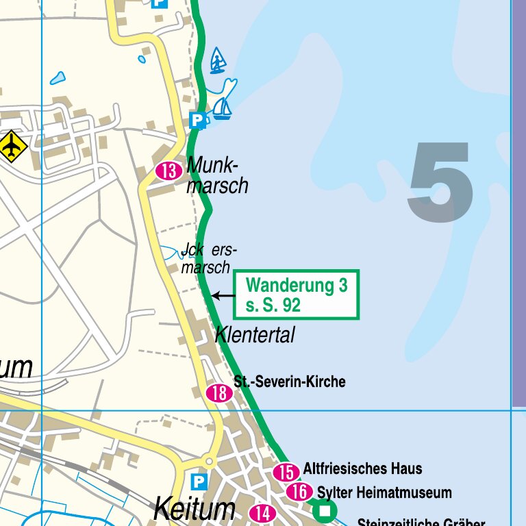 Islandmap Sylt 2025 Map by Reise Know-How Verlag Peter Rump GmbH ...