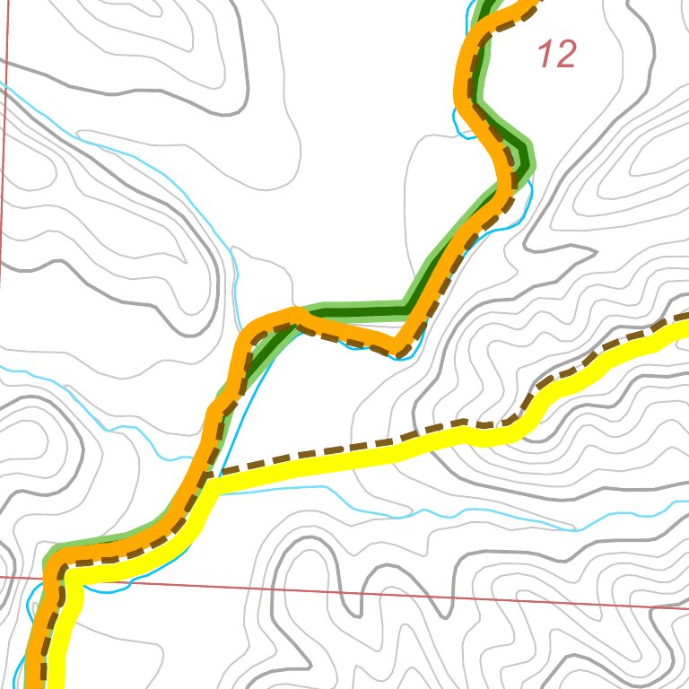 Godwin Trail Loops One-Day Hike Map by River to River Trail Society ...