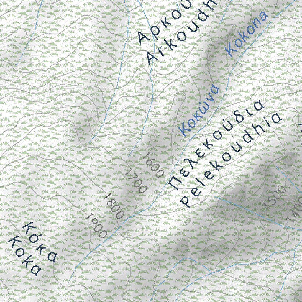 ROUTE maps Ski Mountaineering Olympus Map by ROUTE maps | Avenza Maps