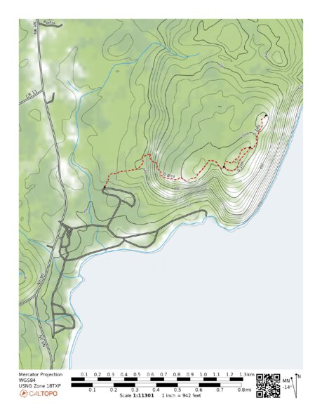 Rogers Rock Trail Map by RRL | Avenza Maps