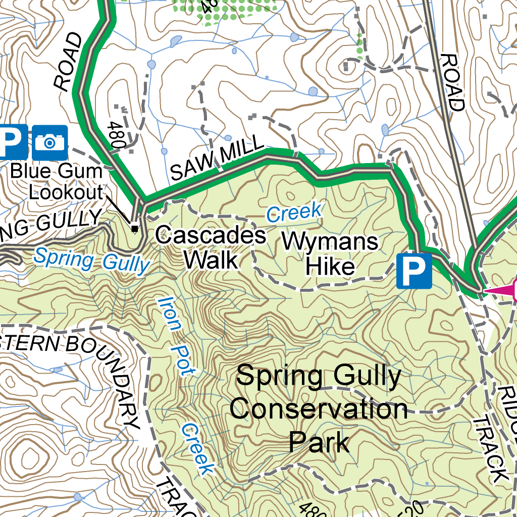 Lavender Cycling Trail Map 10 - Watervale to Clare by SA Recreation ...