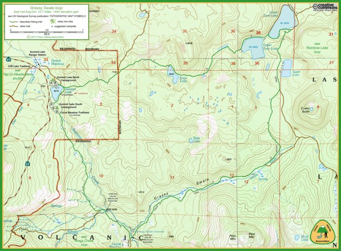 Grassy Swale trail Map by Sacramento Valley Hiking Conference | Avenza Maps