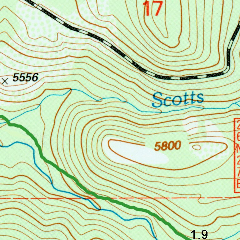 Jonesville Canyon trail Map by Sacramento Valley Hiking Conference ...
