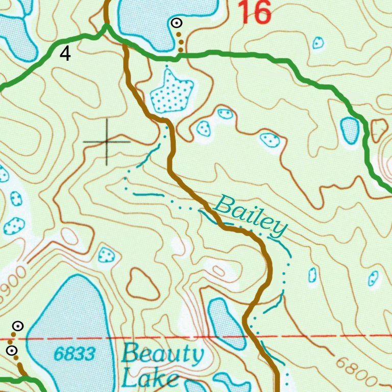 Posey Lake trail Map by Sacramento Valley Hiking Conference | Avenza Maps