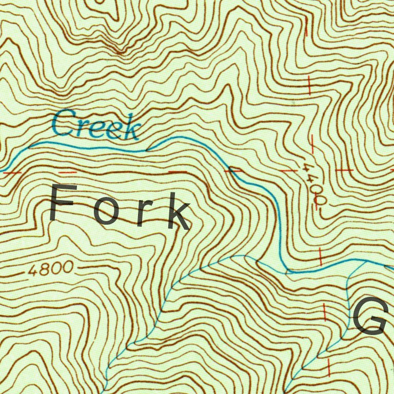 Snow Mtn from Crockett Camp trail Map by Sacramento Valley Hiking ...