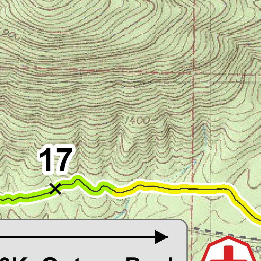 Ouachita Switchbacks 25K-50K Map by Sandy Tracks | Avenza Maps
