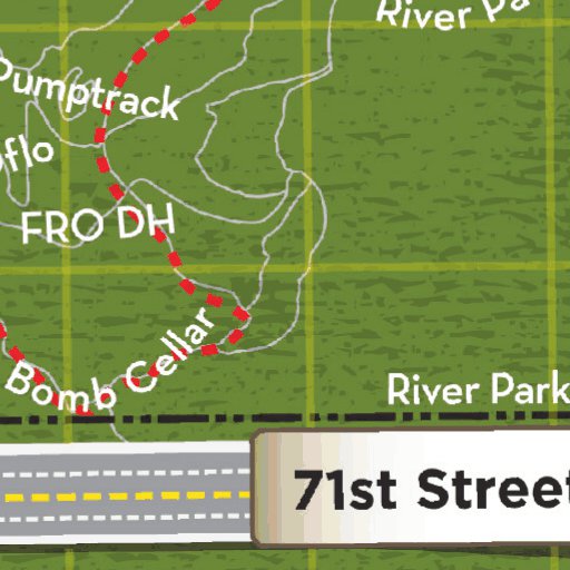 Turkey Mountain Trail Map by Sandy Tracks | Avenza Maps