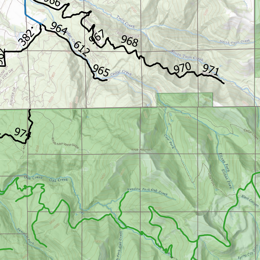 Sanpete County Public Access Roads Map by Sanpete County, Utah | Avenza ...