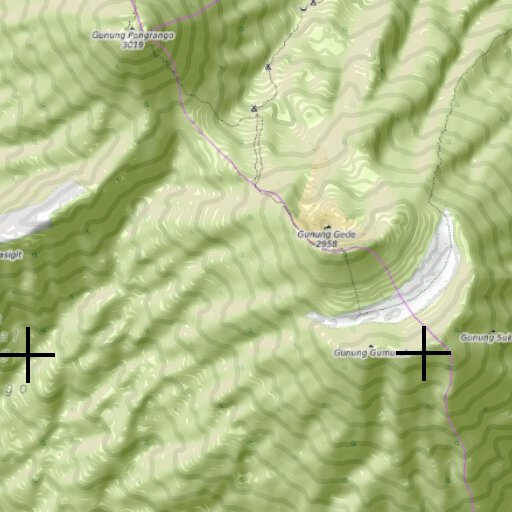Peta Topografi Taman Nasional Gunung Gede Pangrango Map by Semangat ...