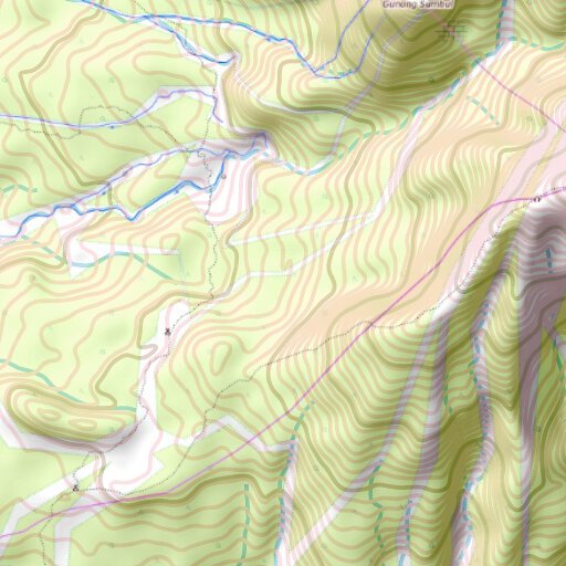 Peta Topografi Gunung Salak Map by Semangat Konservasi | Avenza Maps