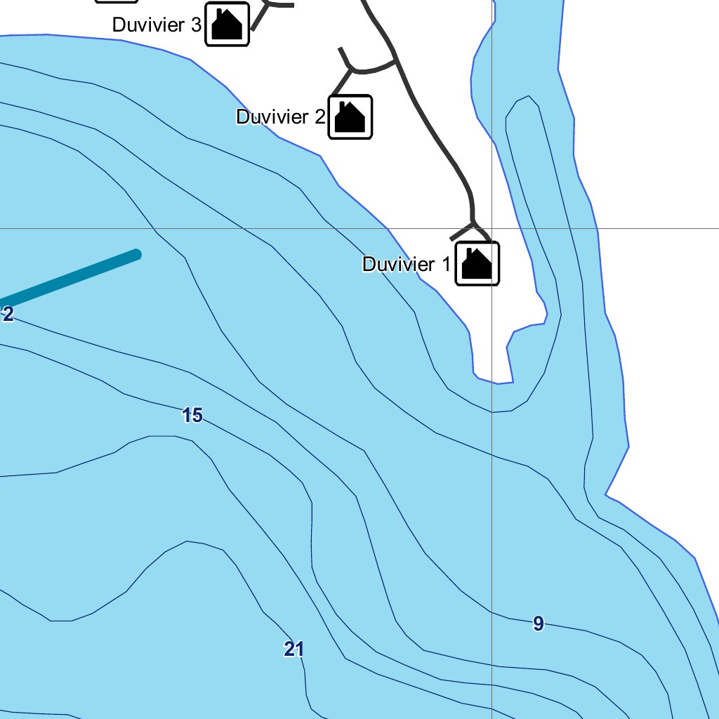 Lac Duvivier (Matane) Map by Sepaq | Avenza Maps