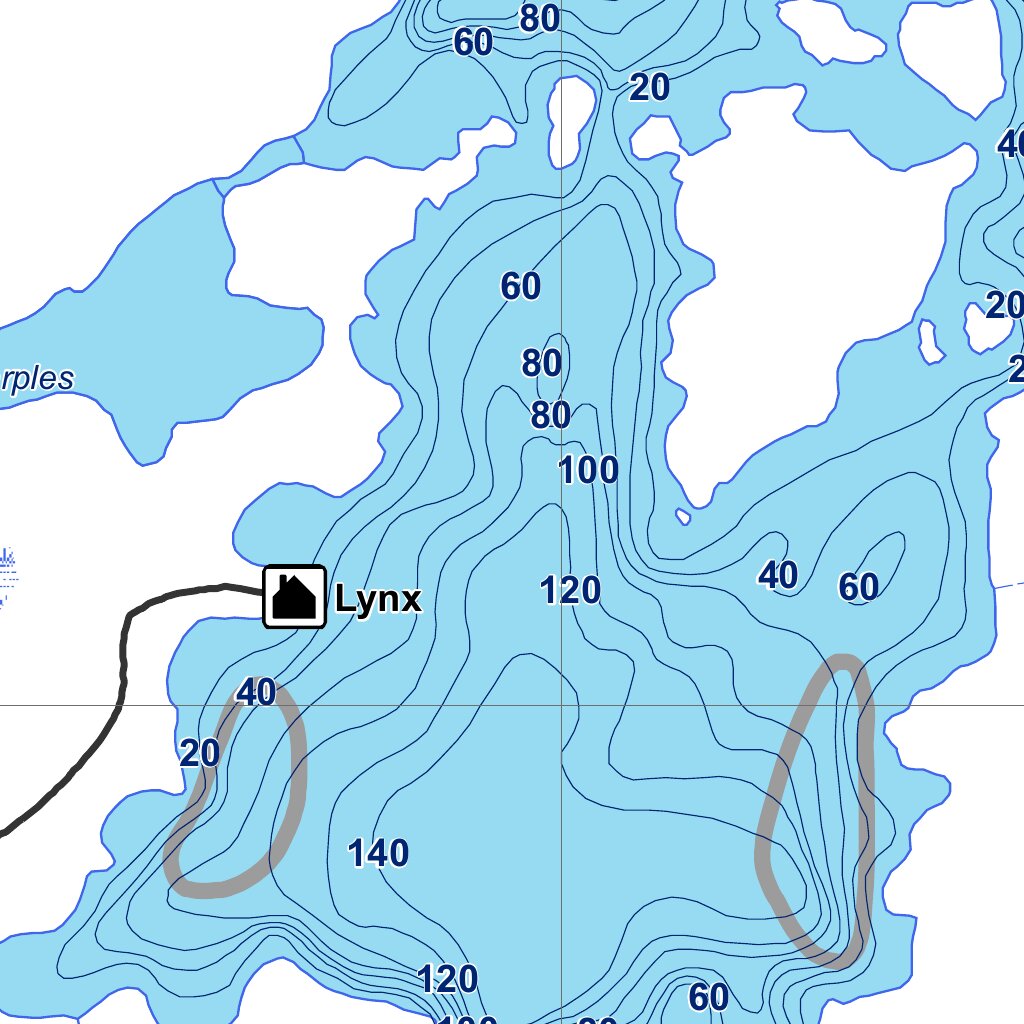 Lac Lapeyrère (Portneuf) Map by Sepaq | Avenza Maps