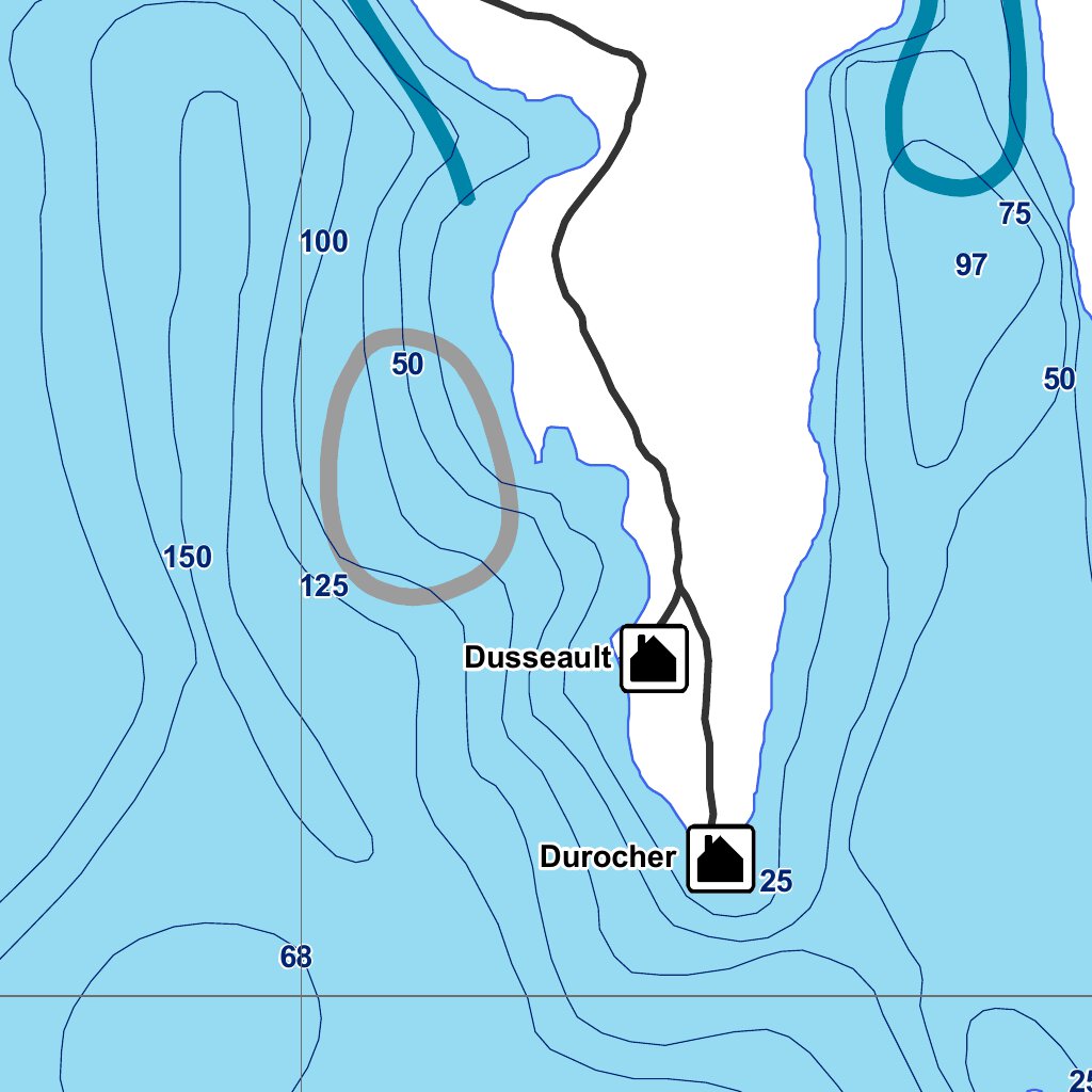 Lac Marie-Le Franc (Papineau-Labelle) Map by Sepaq | Avenza Maps