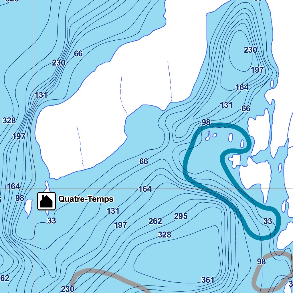 Lac Montjoie (Papineau-Labelle) Map by Sepaq | Avenza Maps