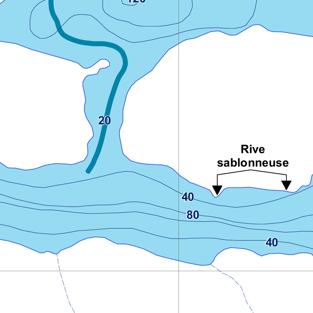 Lac Shawinigan (Mastigouche) Map by Sepaq | Avenza Maps
