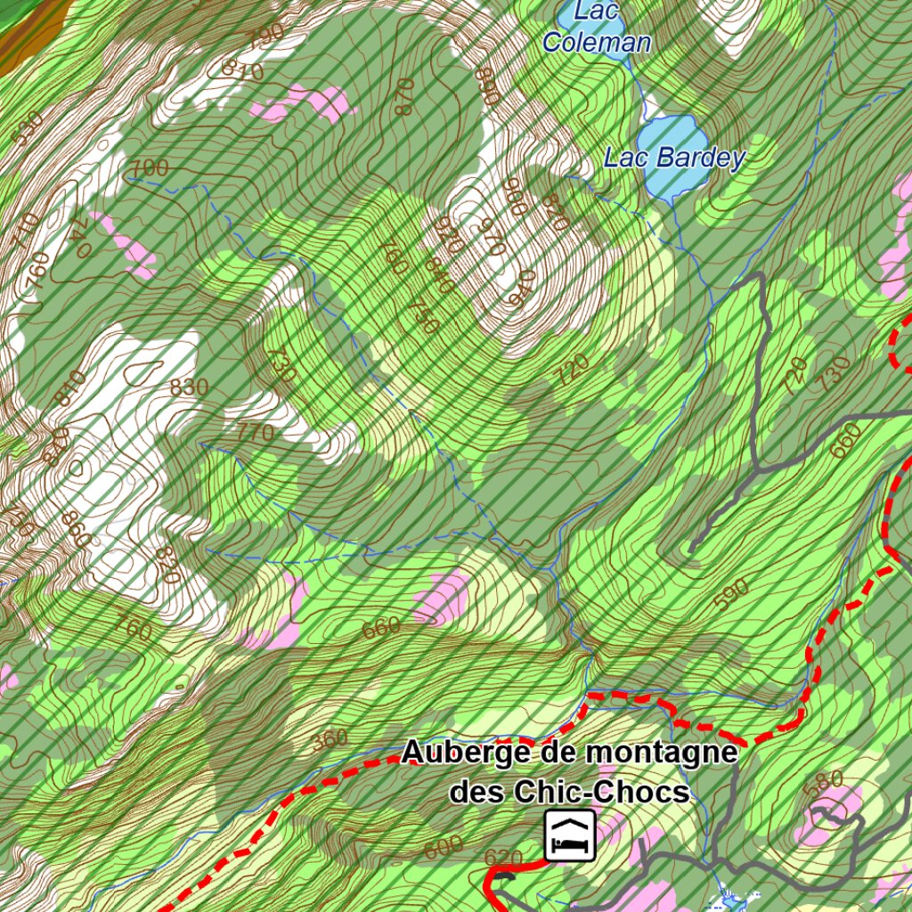 Réserve faunique de Matane : Carte générale de chasse à l'orignal 2025 ...