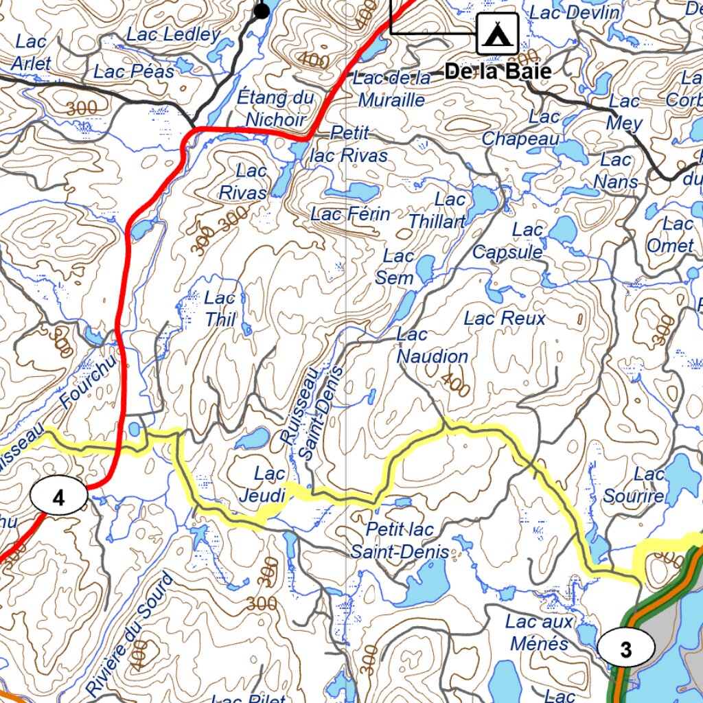 Réserve faunique de Papineau-Labelle : Carte générale de chasse au ...