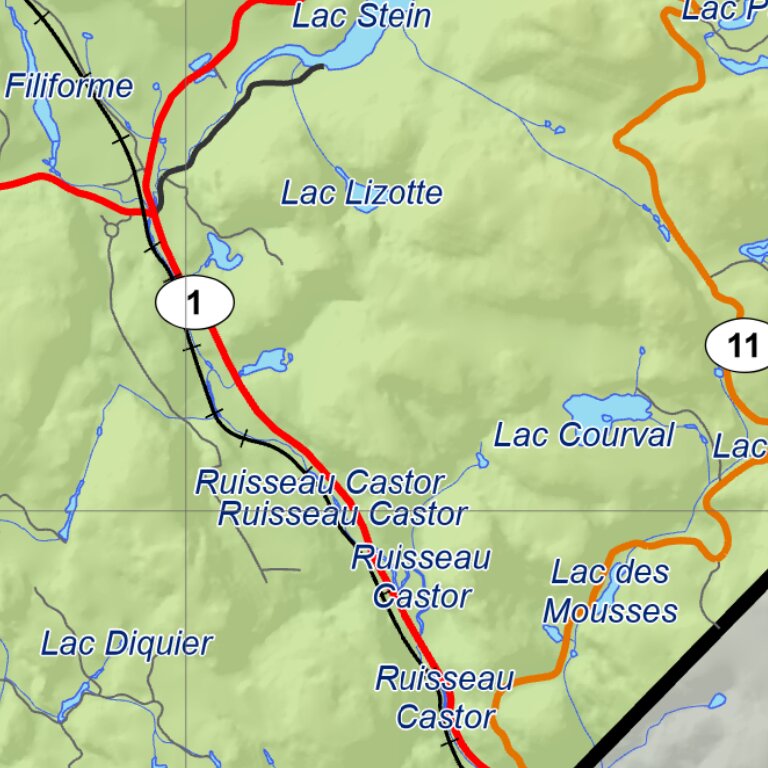 Réserve faunique de Portneuf : Carte de chasse au petit gibier ...