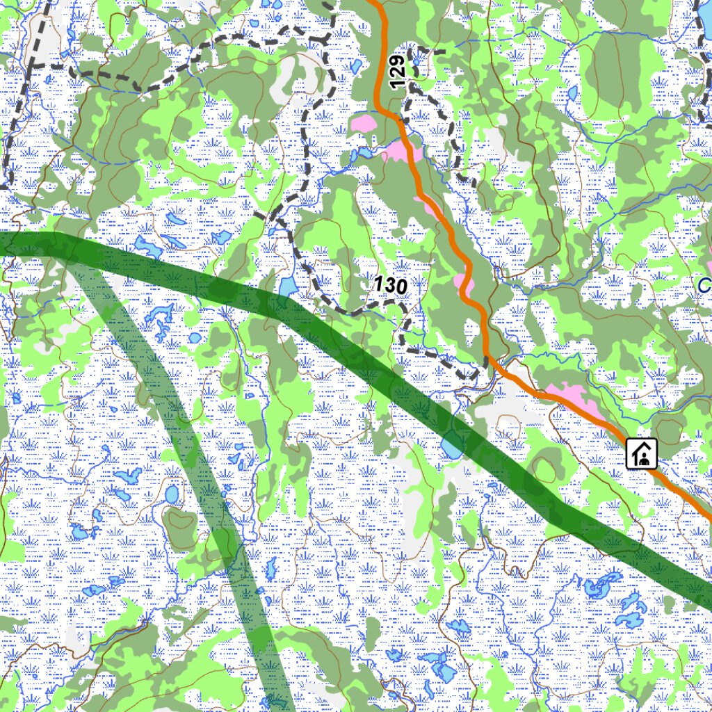 Sépaq Anticosti (secteur est): Carte générale de chasse au cerf 2025 ...