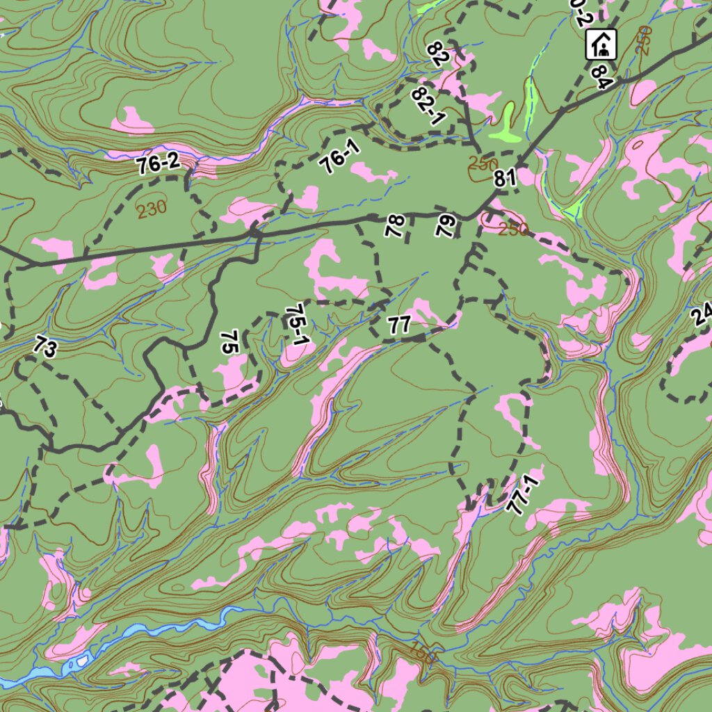 Sépaq Anticosti (secteur ouest): Carte générale de chasse au cerf 2025 ...