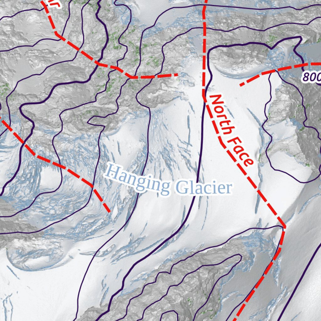 Mount Shuksan Climbing Routes Map by Shuksan Geomatics | Avenza Maps