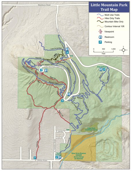 Little Mountain Trail Map by Skagit County GIS | Avenza Maps