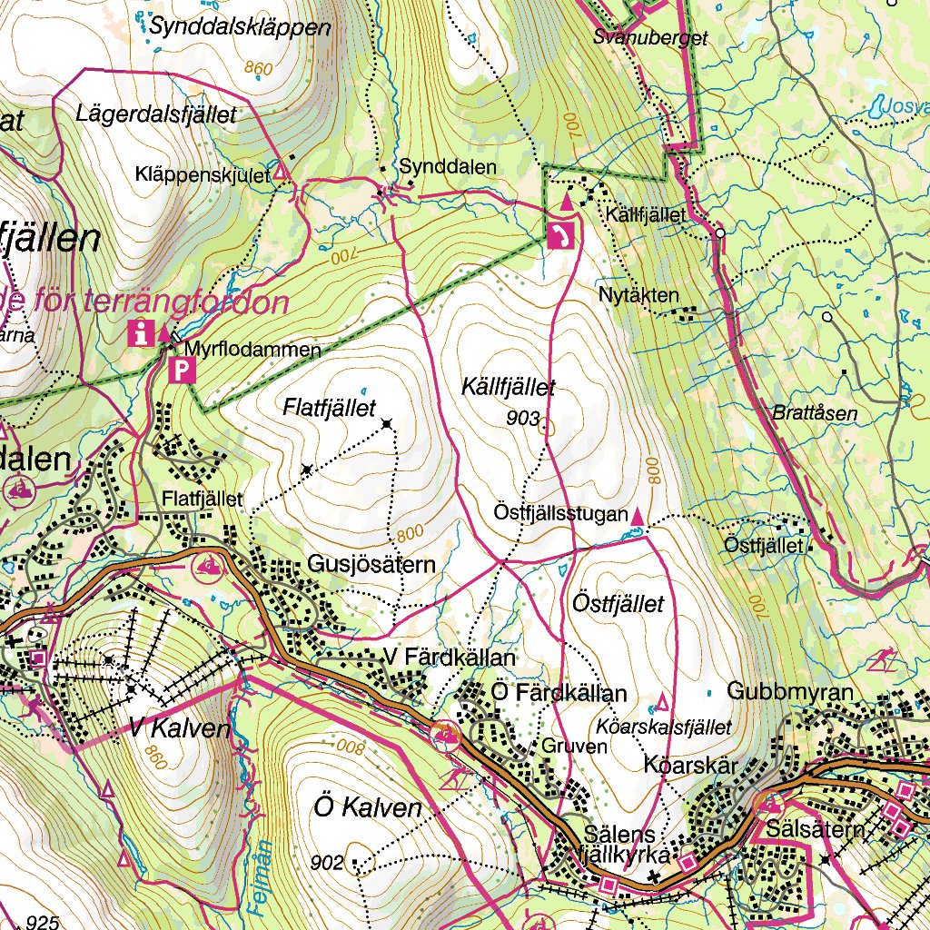 Fjällkartan Sälen Lofsdalen Map by Solteknik HB | Avenza Maps