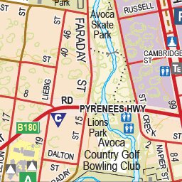 Avoca - Spatial Vision's VicMap Book (South West Edition 8, 2024) Map ...