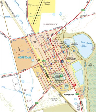 Hopetoun - Spatial Vision's VicMap Book (South West Edition 8, 2024 ...