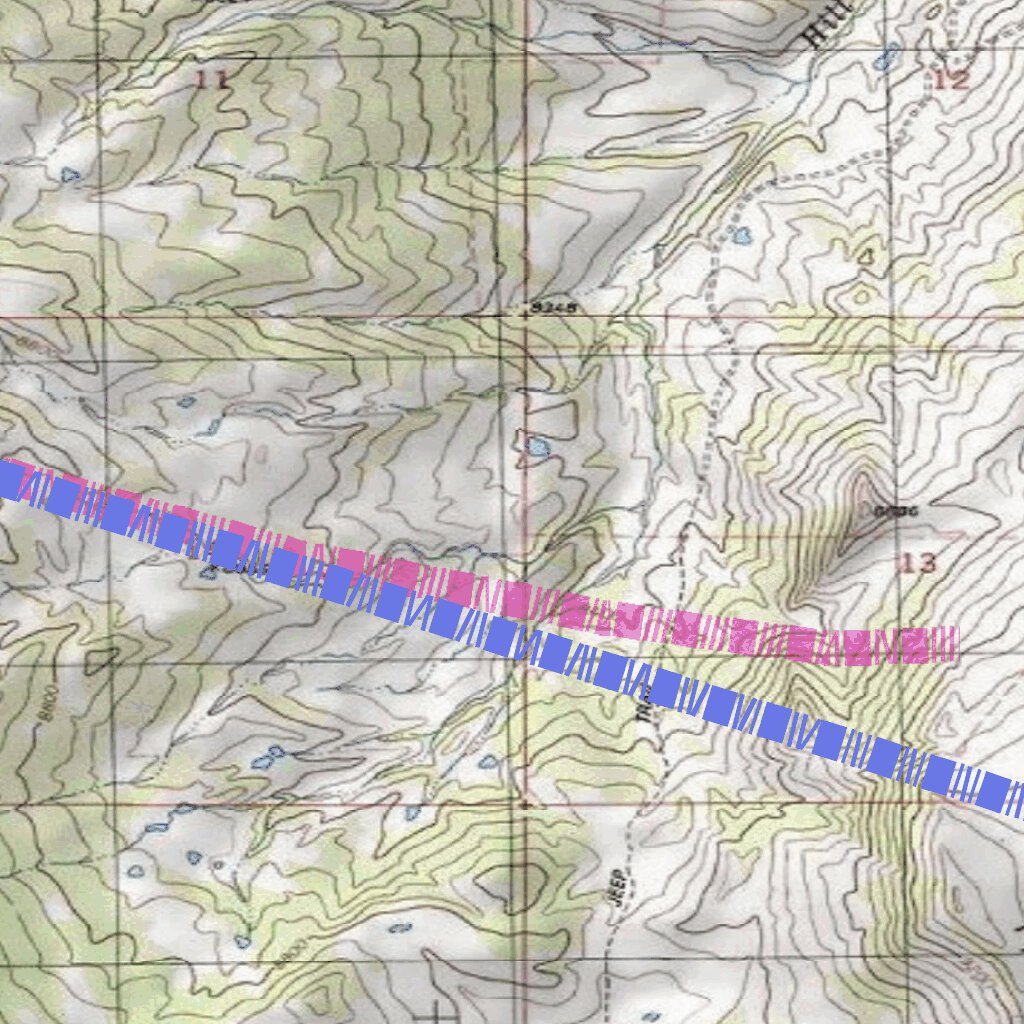 2020 Colorado Big Game Elk/Deer Topo Hunt Public Lands GMU 181 Map by ...
