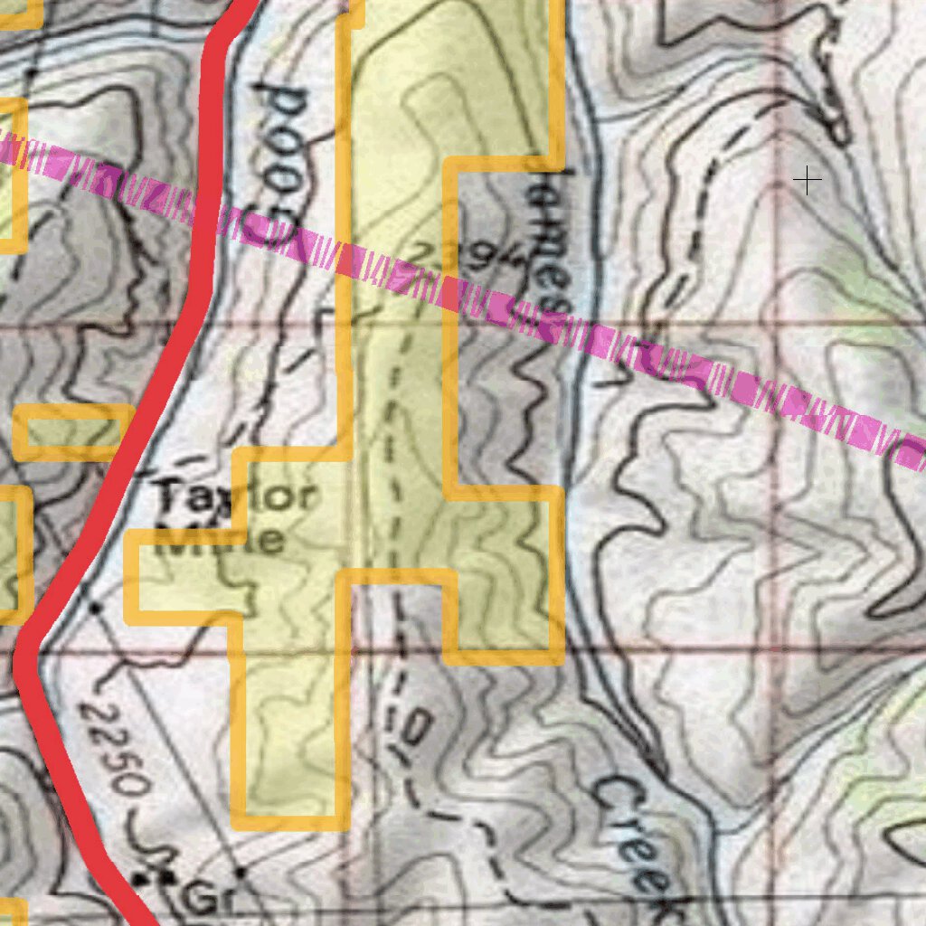 2020 Colorado Big Game Elk/Deer Topo Hunt Public Lands GMU 211 Map by ...