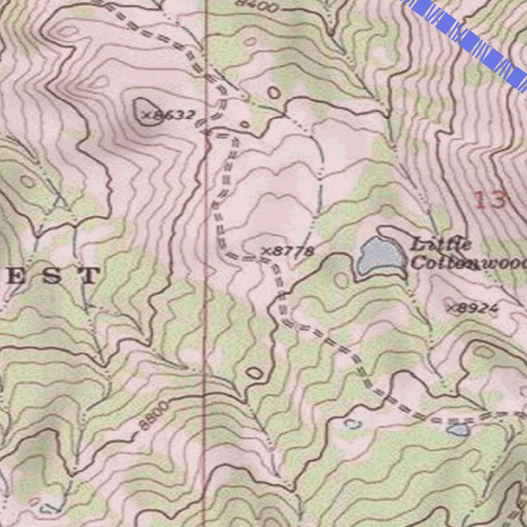 2020 Colorado Big Game Elk/Deer Topo Hunt Public Lands GMU 361 Map by ...