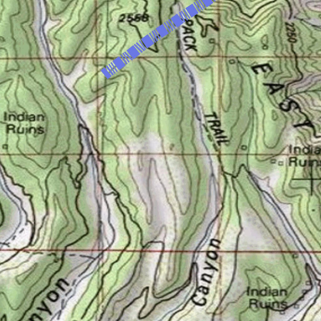2020 Colorado Big Game Elk/Deer Topo Hunt Public Lands GMU 73 Map by ...