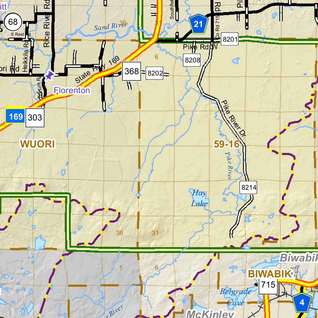 Official Highway Map - St. Louis County, MN by St. Louis County, MN ...