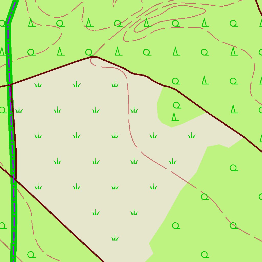 Bärwalde, Boxberg/O.L. (1:10,000 scale) Map by Staatsbetrieb ...