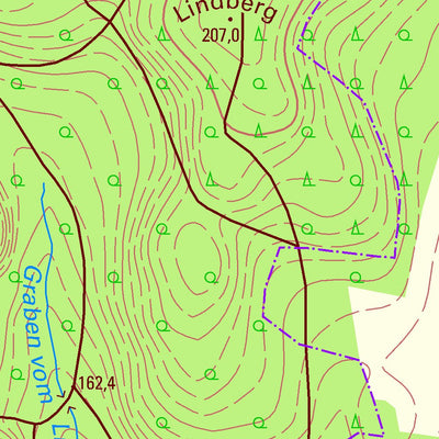 Beiersdorf, Grimma, Stadt (1:10,000 scale) Map by Staatsbetrieb ...