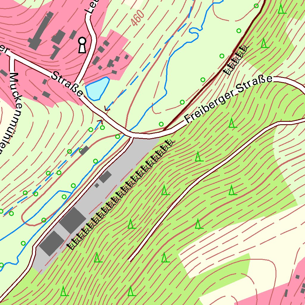 Bergen, Eichigt (1:10,000 scale) Map by Staatsbetrieb ...