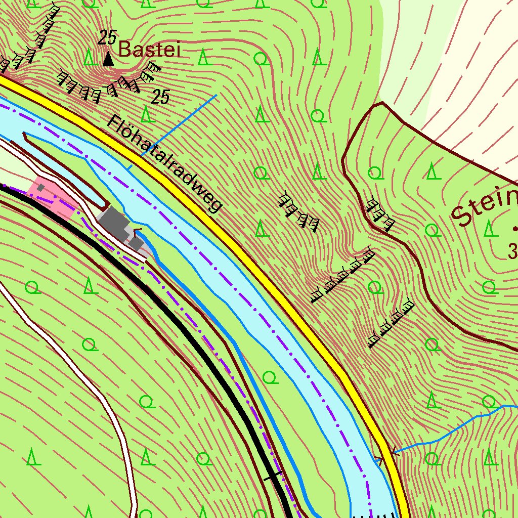 Breitenau, Oederan, Stadt (1:10,000 scale) Map by Staatsbetrieb ...