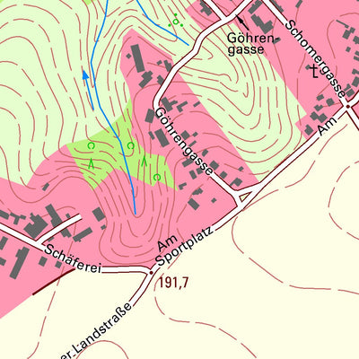 Döben, Grimma, Stadt (1:10,000 scale) Map by Staatsbetrieb ...