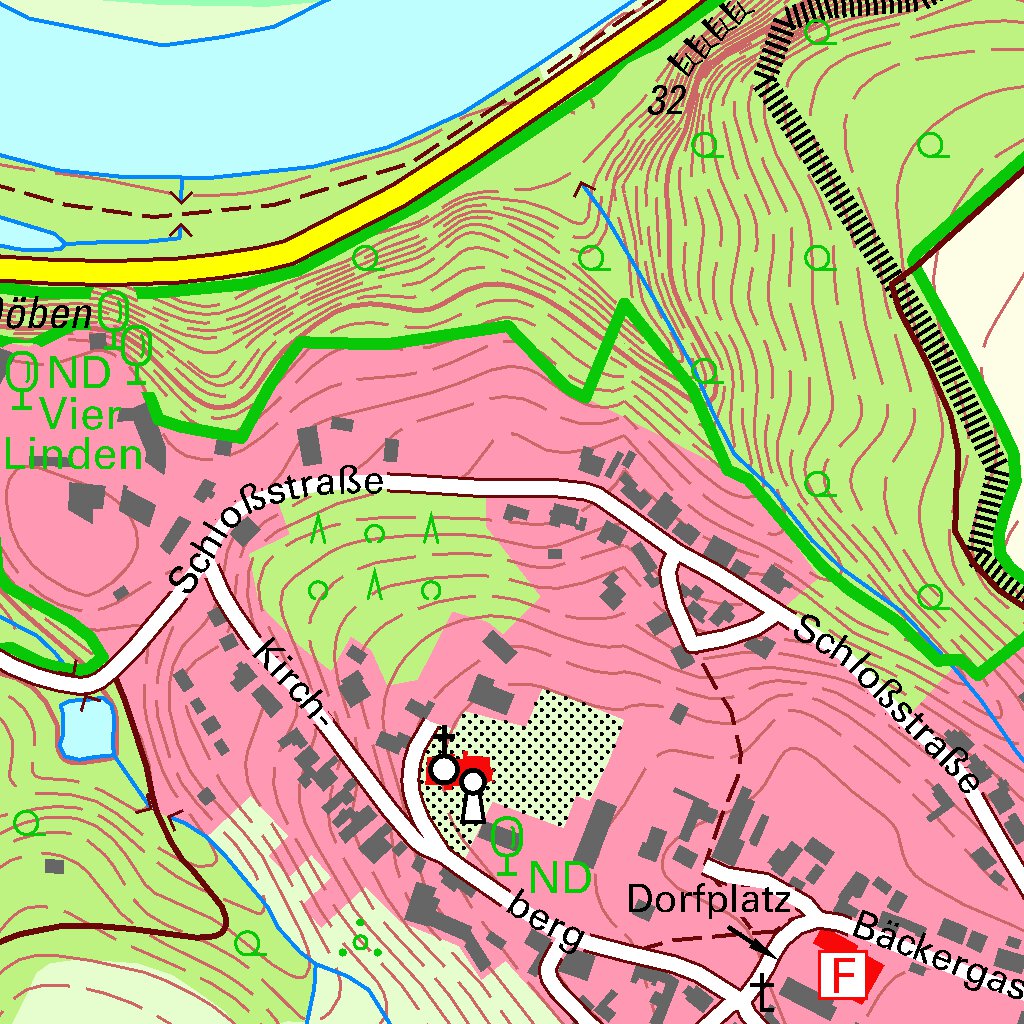 Döben, Grimma, Stadt (1:10,000 scale) Map by Staatsbetrieb ...