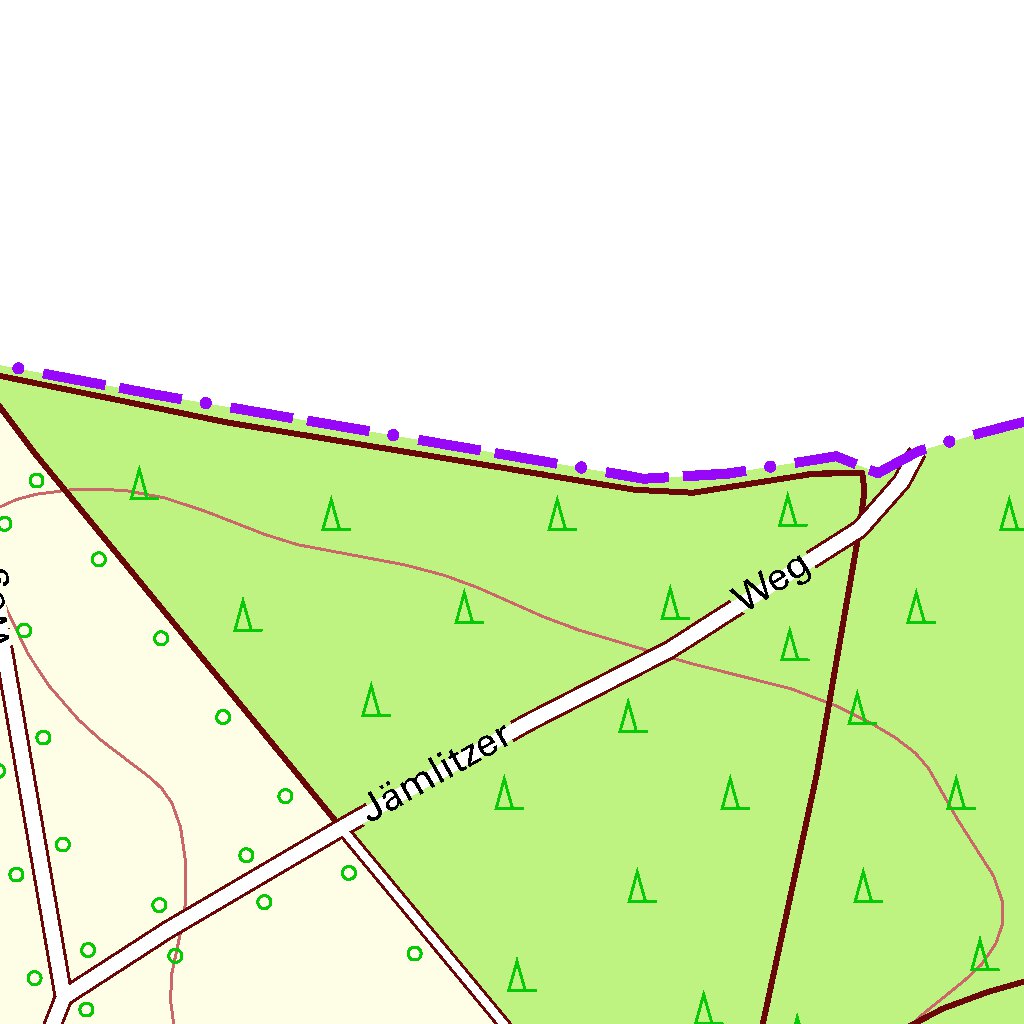 Gablenz, Gablenz (1:10,000 scale) Map by Staatsbetrieb ...