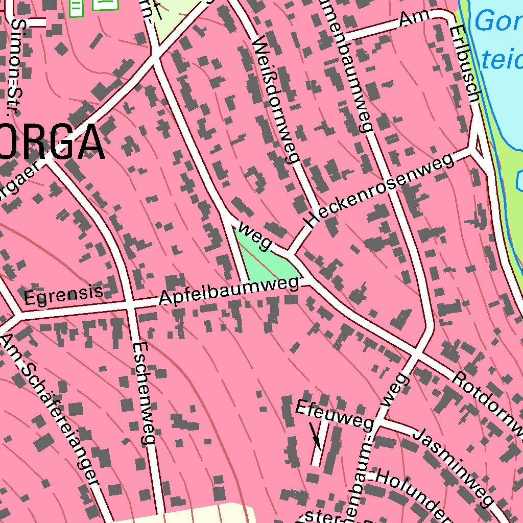 Großfriesen, Plauen, Stadt (1:10,000 scale) Map by Staatsbetrieb ...