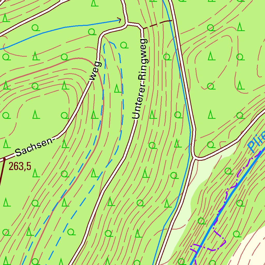 Hagenwerder, Görlitz, Stadt (1:10,000 scale) Map by Staatsbetrieb ...