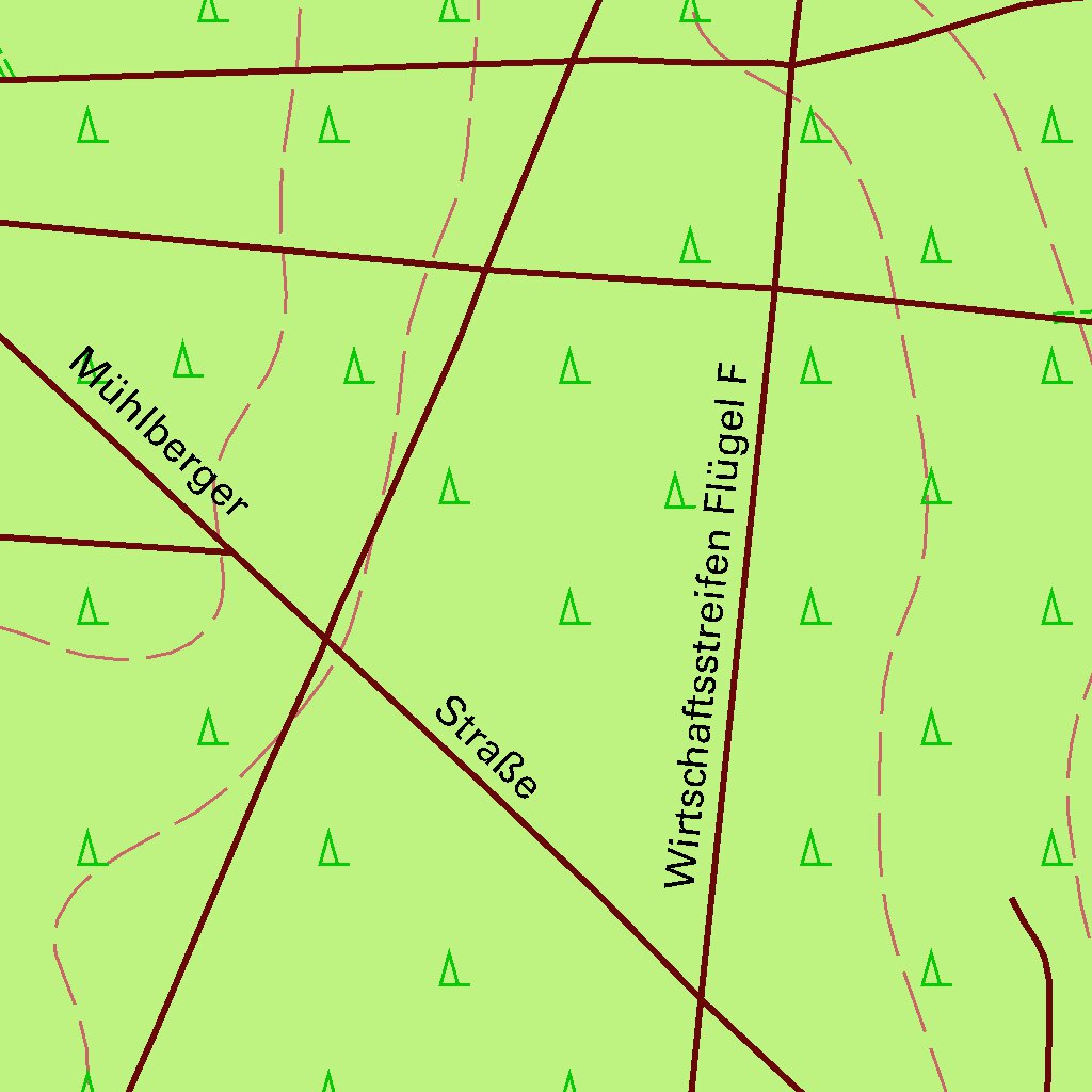 Jacobsthal, Zeithain 2 (1:10,000 scale) Map by Staatsbetrieb ...