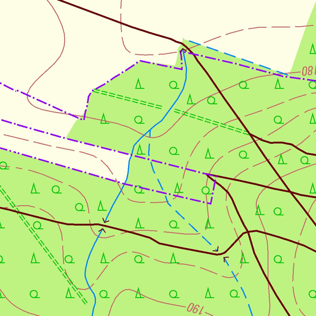 Kleinbardau, Grimma, Stadt (1:10,000 scale) Map by Staatsbetrieb ...