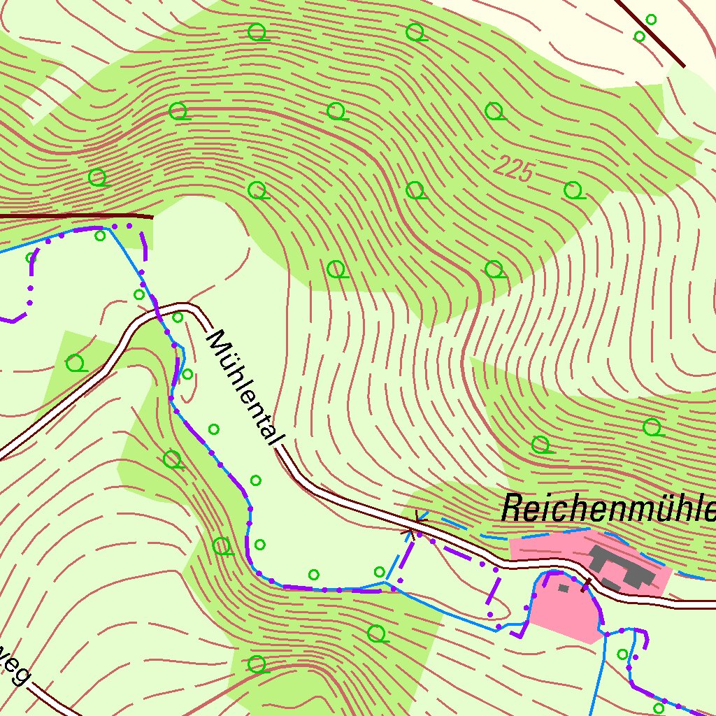 Lastau, Colditz, Stadt (1:10,000 scale) Map by Staatsbetrieb ...