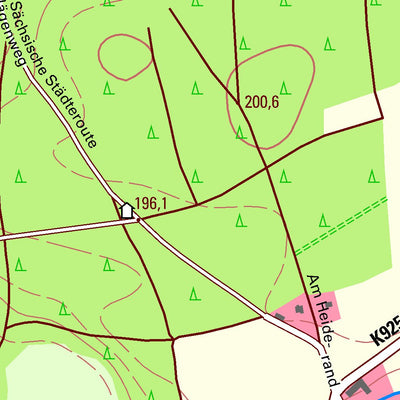 Lomnitz, Wachau (1:10,000 scale) Map by Staatsbetrieb ...