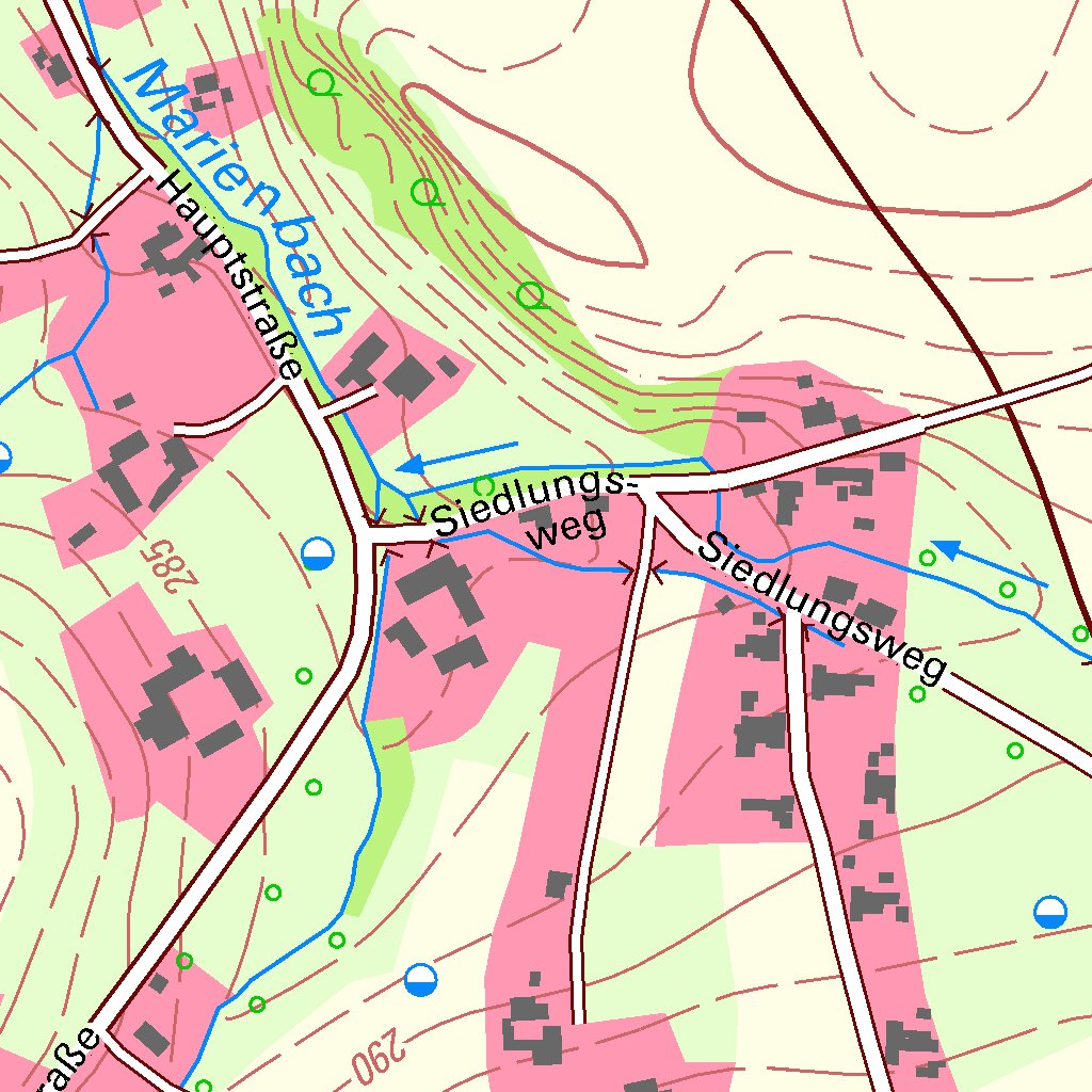 Marbach, Striegistal (1:10,000 scale) Map by Staatsbetrieb ...