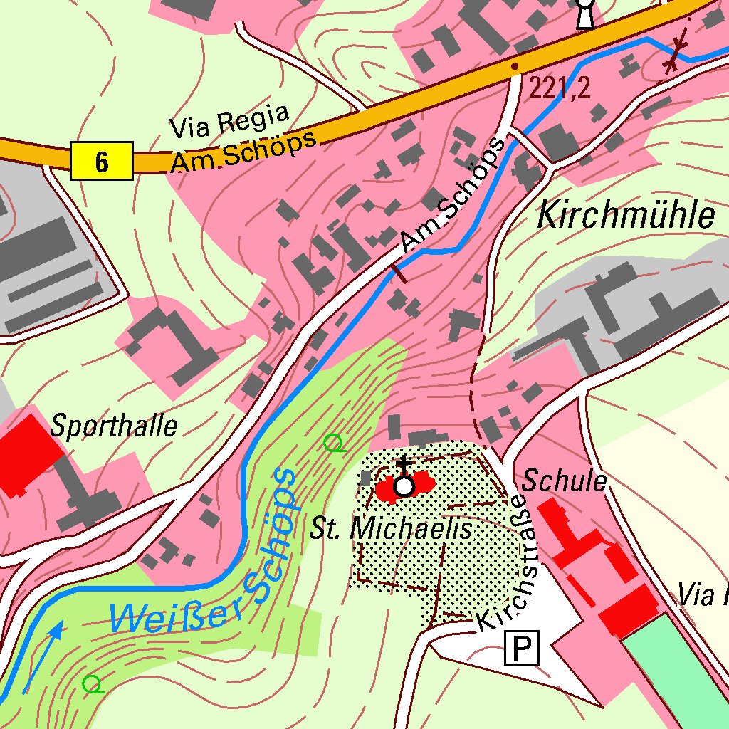 Markersdorf, Markersdorf (1:10,000 scale) Map by Staatsbetrieb ...